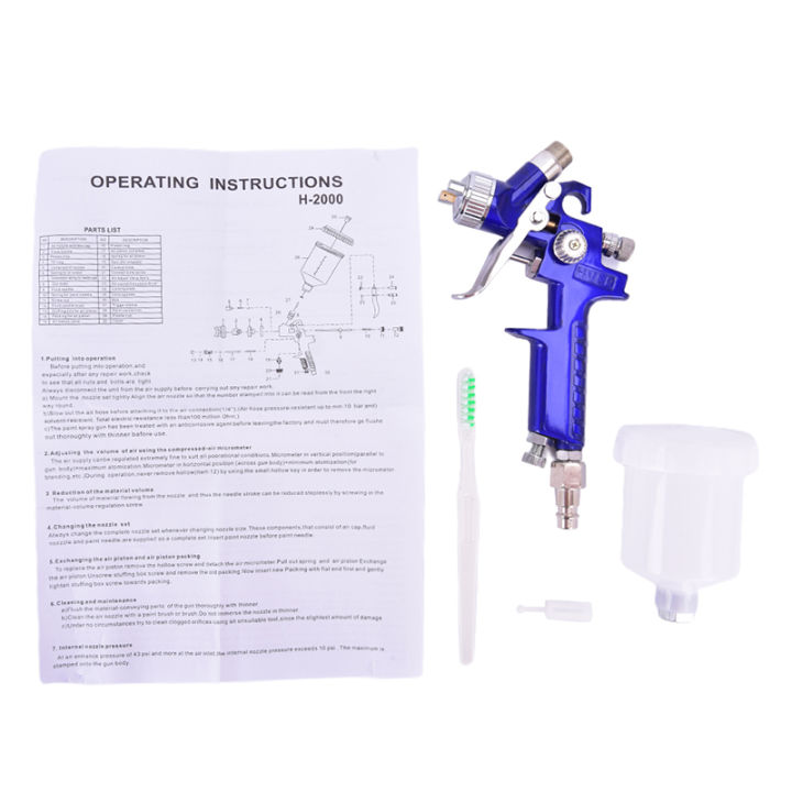 【Worth-Buy】 1.0mm New Mini Air Spray Auto Car Detail Up Paint Sprayer ...