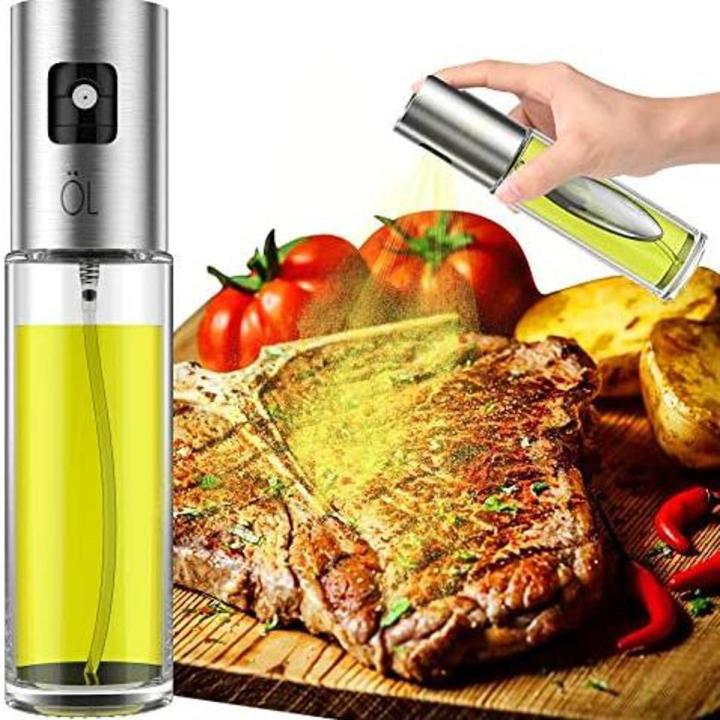 100ml Olive Oil Sprayer | Transparent Food-grade Glass Oil Mister ...