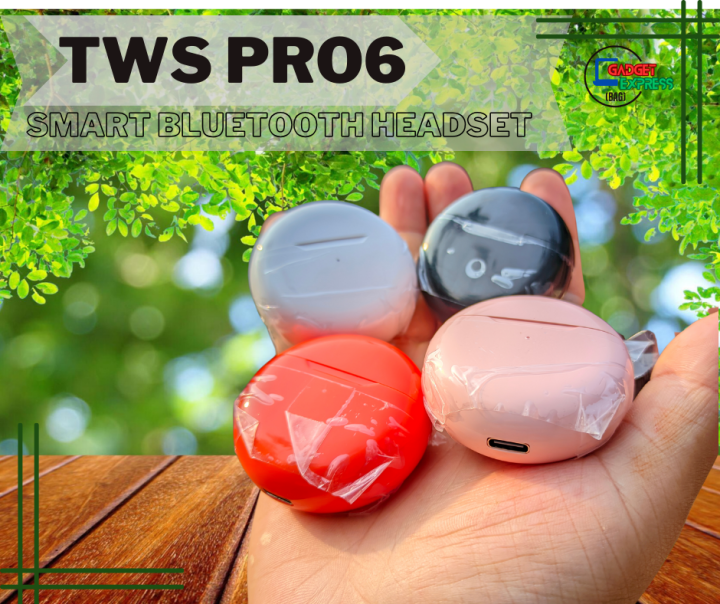 Air Pro 6 TWS Wireless Stereo Headphones Bluetooth Earphone Earbuds ...