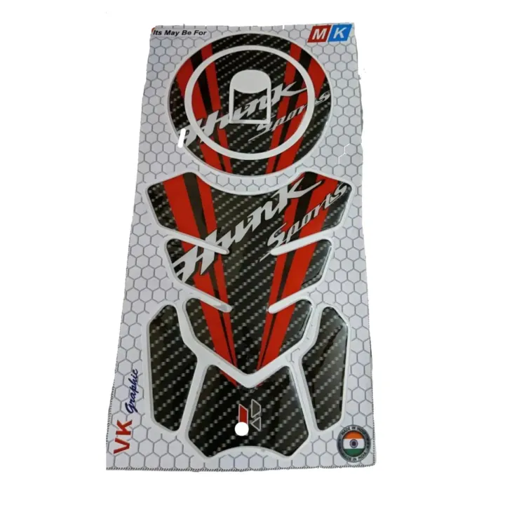 Fuel Tank Pad Sticker For Motorcycle. Hero Hunk Matte | Daraz.com.bd