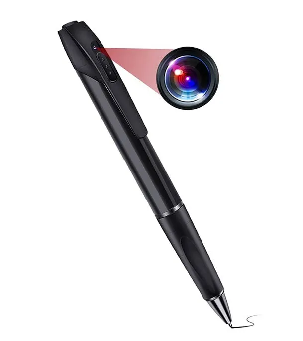 W8 Pen Camera 1080P Pocket Video Recorder Security Mini Body HD DVR ...