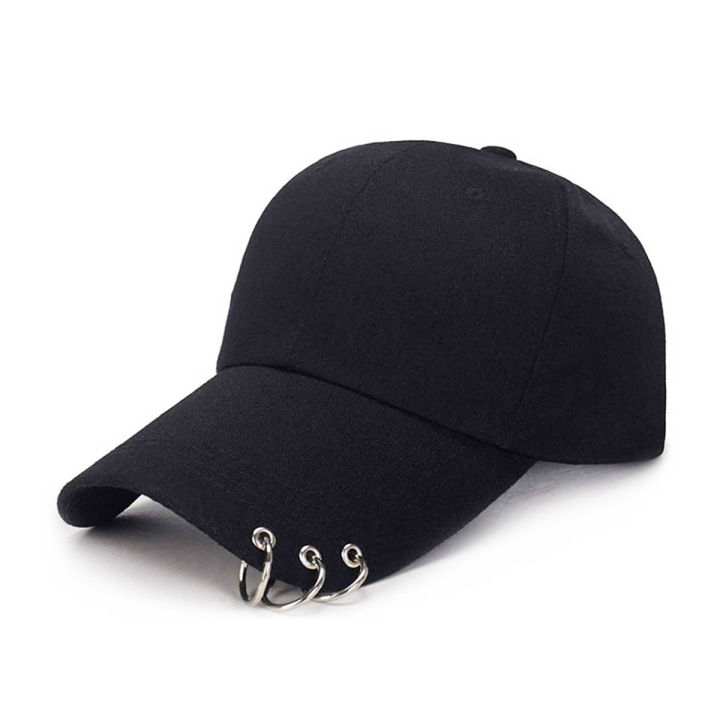 Bts Kpop for Badan Fan Korean 3 Ring Black Baseball Curved Cap ...