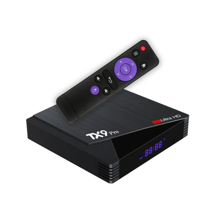TX9 Pro 10K Ultra HD 8GB RAM + 128GB ROM Android 13 Smart TV Box ...
