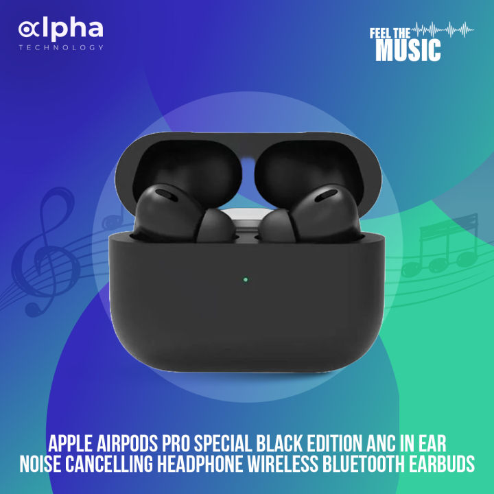 AirPods Pro Special Black Edition ANC In Ear Noise Cancelling Headphone ...
