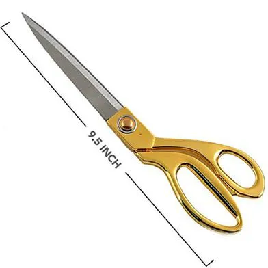 Stainless Steel Sharp 9.5 inch Tailor Scissors for Clothing Dressmaking ...