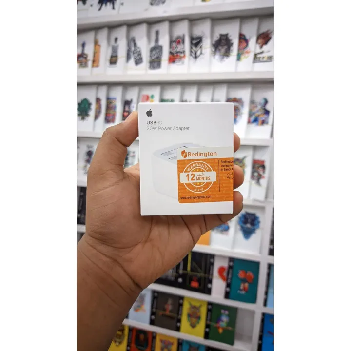 Official Redington apple iPhone 20W Watt USB-C PD 3Pin Plug Fast ...