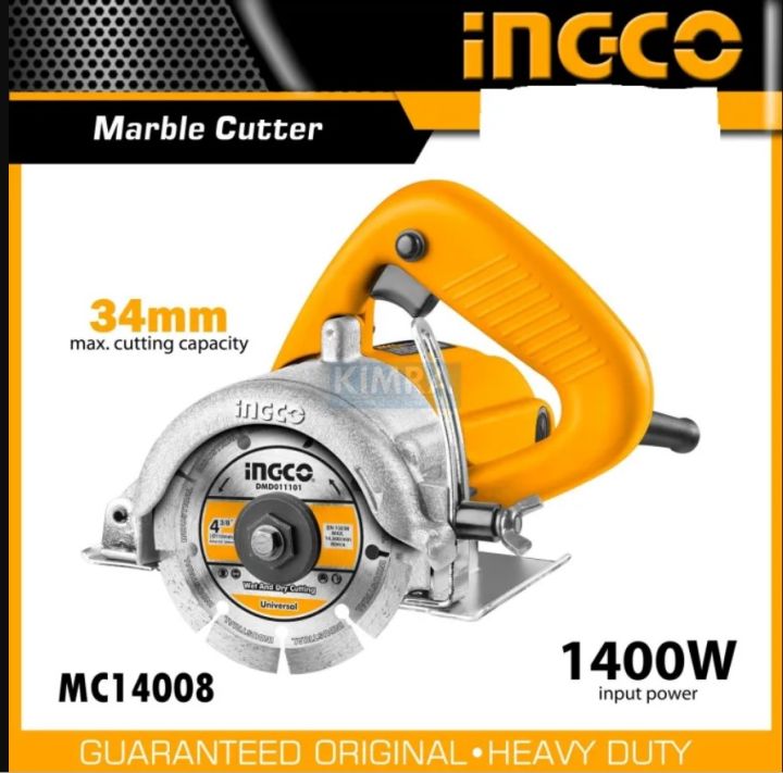 Marble cutter 1400W INGCO-MC14008 | Daraz.com.bd