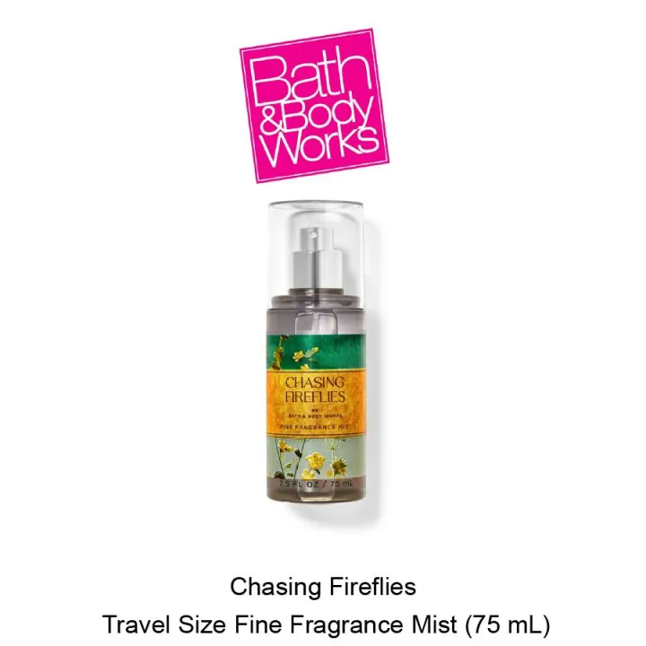 Original USA made Bath and Body Works Chasing fireflies Travel Size ...