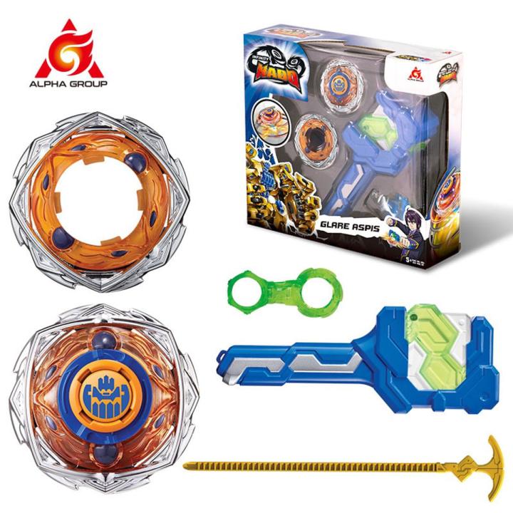 Infinity Nado 3 Athletic Series Spinning Top With Stunt Tip Launcher ...