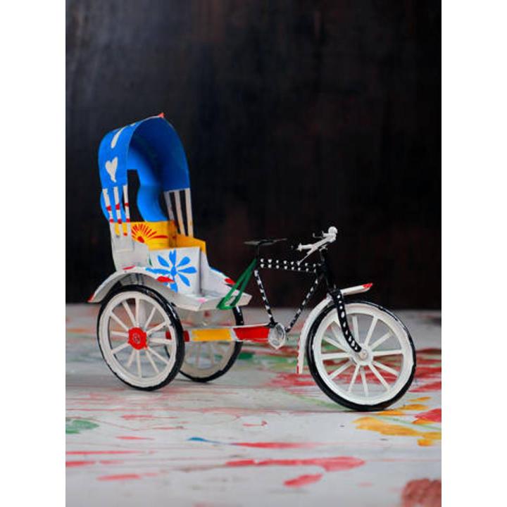 Traditional Rickshaw Showpiece Home & Office Decore Big size (Metal ...
