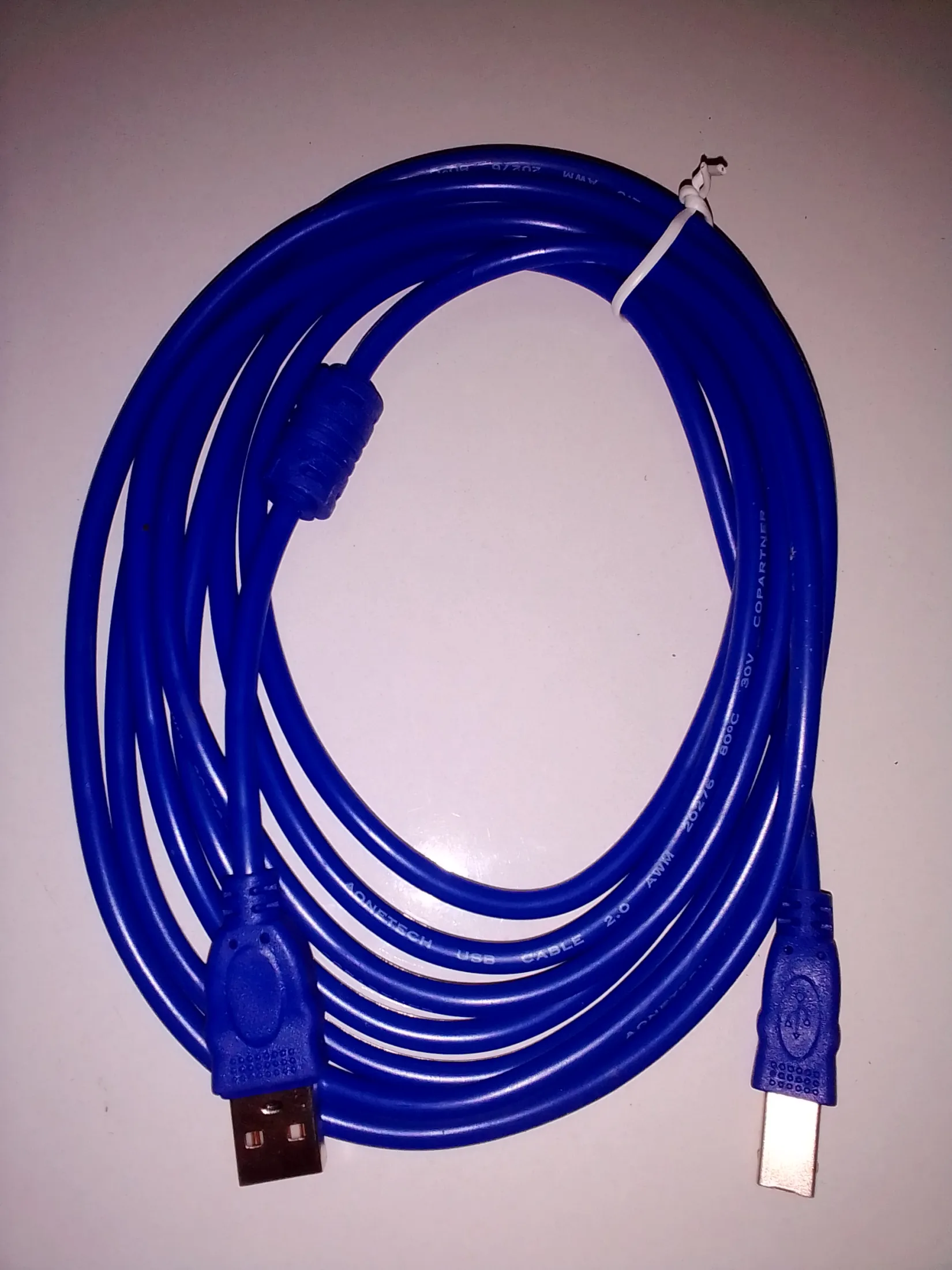Printer Cable 3 Mitre USB A _ USB B Cable, Best Quality 100% working cable