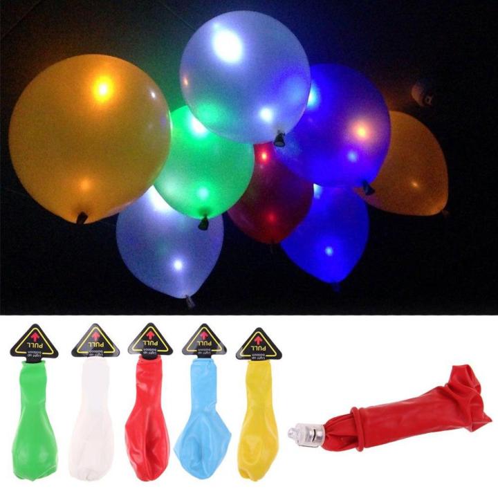 Color Changing Magic LED Balloon - 5 pcs - Multi Color | Daraz.com.bd