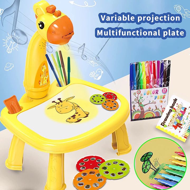 Drawing Projector Table for Kids, Trace and Draw Projector Toy with ...