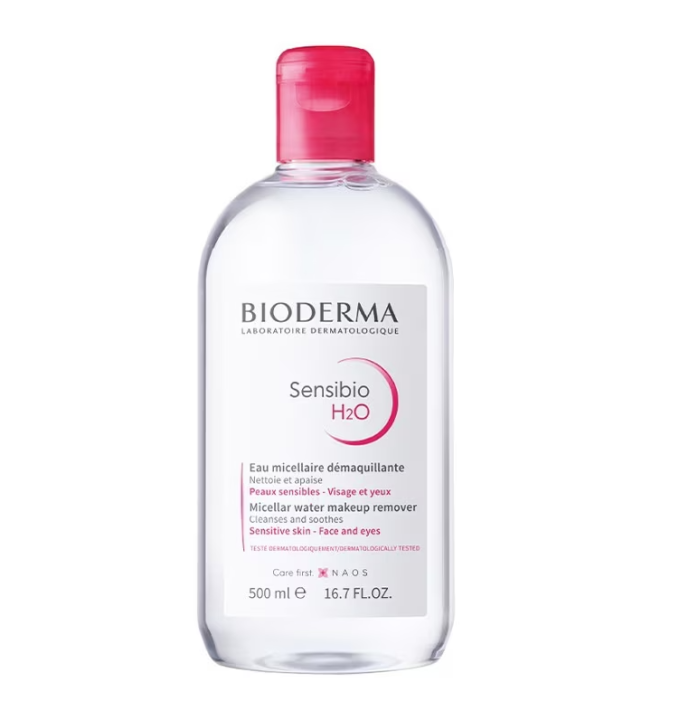 Bioderma Sensibio H2O, makeup remover with micellar water 500ML | Daraz.com.bd
