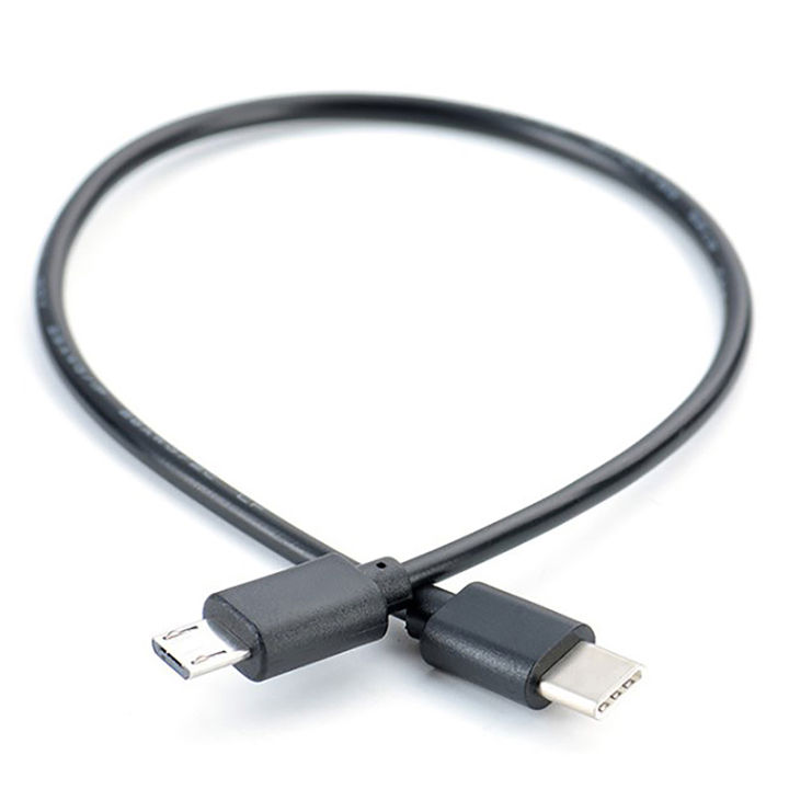 Type C USB-C To Micro USB Cable Micro B USB Type C Cord Male To Male ...