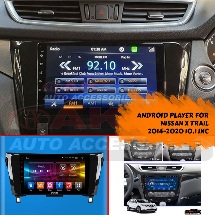 ANDROID PLAYER FOR NISSAN X TRAIL 2014-2020, CAR ANDROID PLAYER | Daraz ...