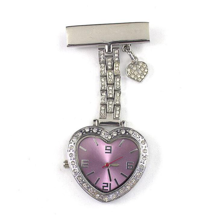 Nurse Lapel Pin Watch Hanging Medical Doctor Pocket Quartz Movement ...