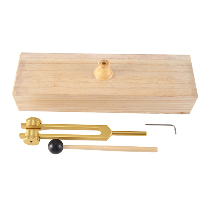 Resonance Tuning Fork 136.1HZ with Resonant Box and Hammer, for Chakra ...