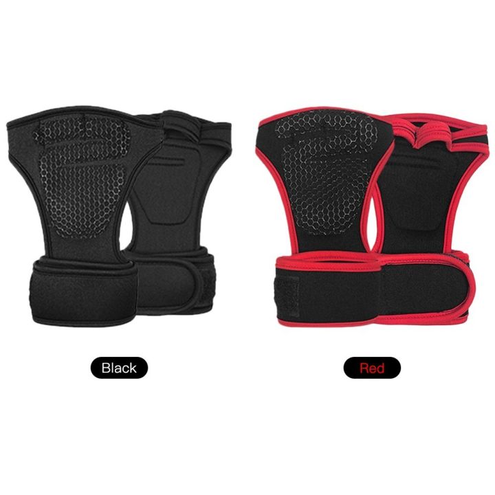 Lifting Gloves Workout Gloves with Integrated Wrist Wraps Anti-slip ...