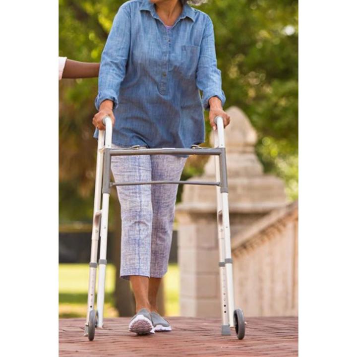Walking Walker Frame Front Castor Wheels - Silver - Stick" is designed ...
