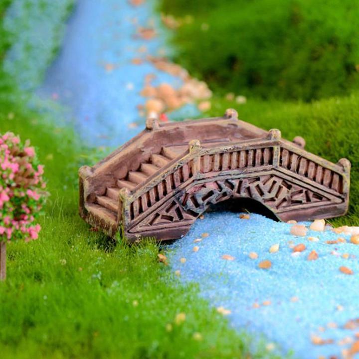 【Toy life hall】Mini Bridge Home Ornaments Figurines DIY | Daraz.com.bd