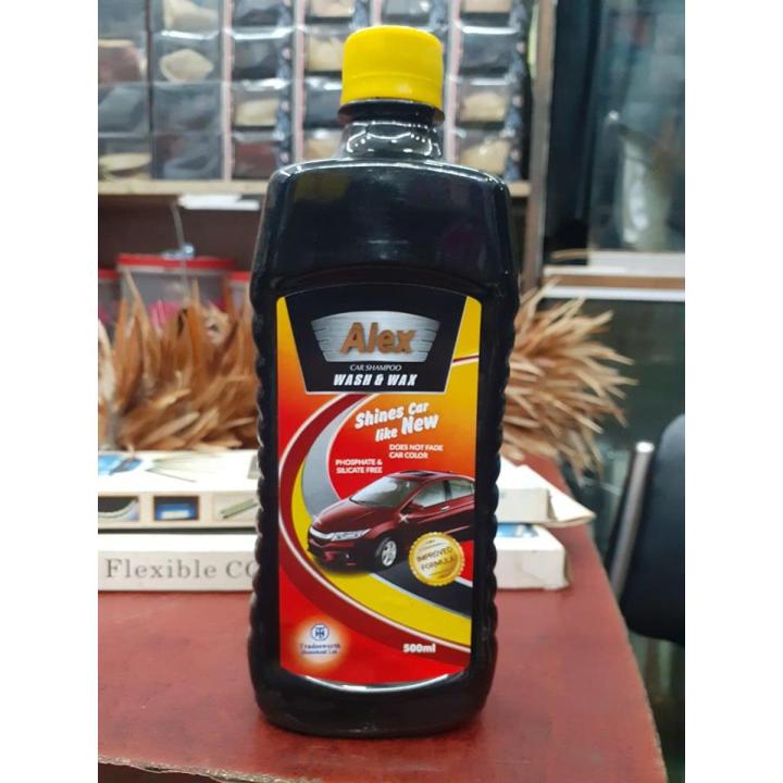 Super shine Alex car Wash & Wax - 500ML | Daraz.com.bd