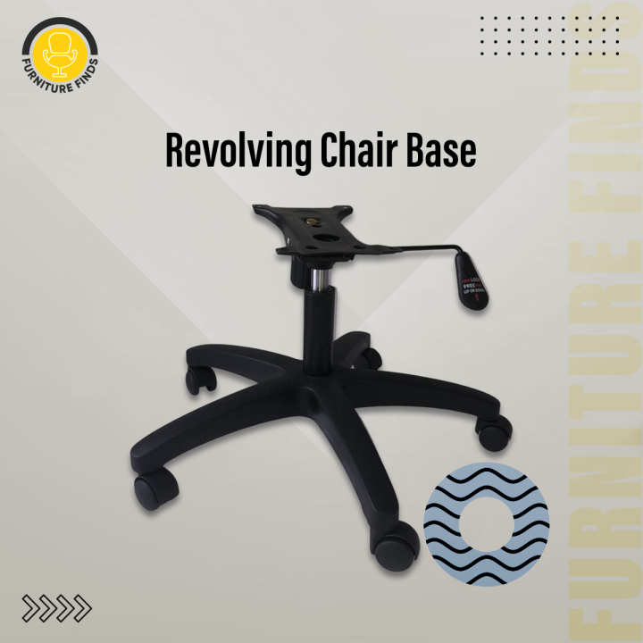 Revolving Chair Base Wheel Gaslift kit Mechanism parts office Chair ...