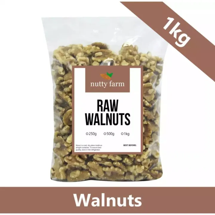 Raw Walnuts (1kg) by Nutty Farm | Daraz.com.bd
