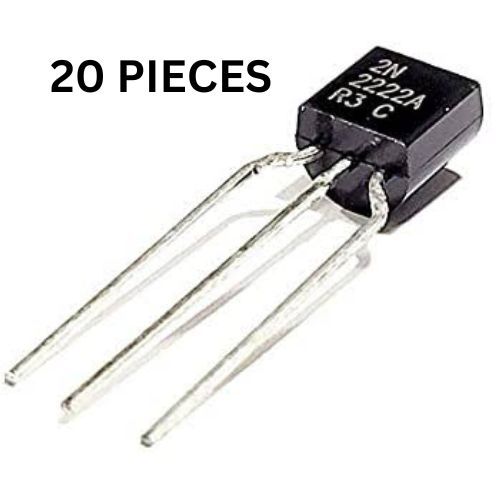 2N2222 NPN Transistor 60V 0.8A (20 pcs) | Daraz.com.bd