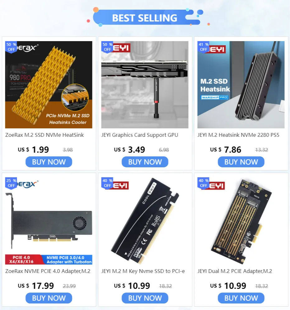 ZoeRax NVME Pro Adapter M.2 NVME Pro SSD to PCIe 4.0 Adapter Card Pcie ...