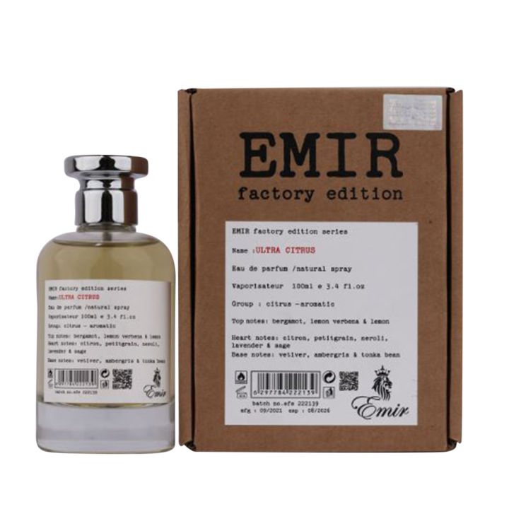 PARIS CORNER ULTRA CITRUS EMIR FACTORY EDITION, 100 ML | Daraz.com.bd
