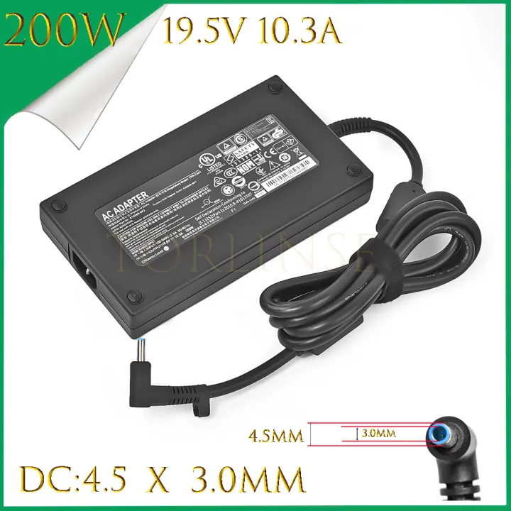 19.5V 10.3A 200W 4.5*3.0mm Ac Power Adapter Laptop Charger For HP ZBook ...
