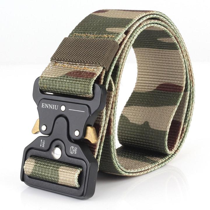 4.5cm 125cm Belts Fashion for Men Women Camouflage Belt Military ...