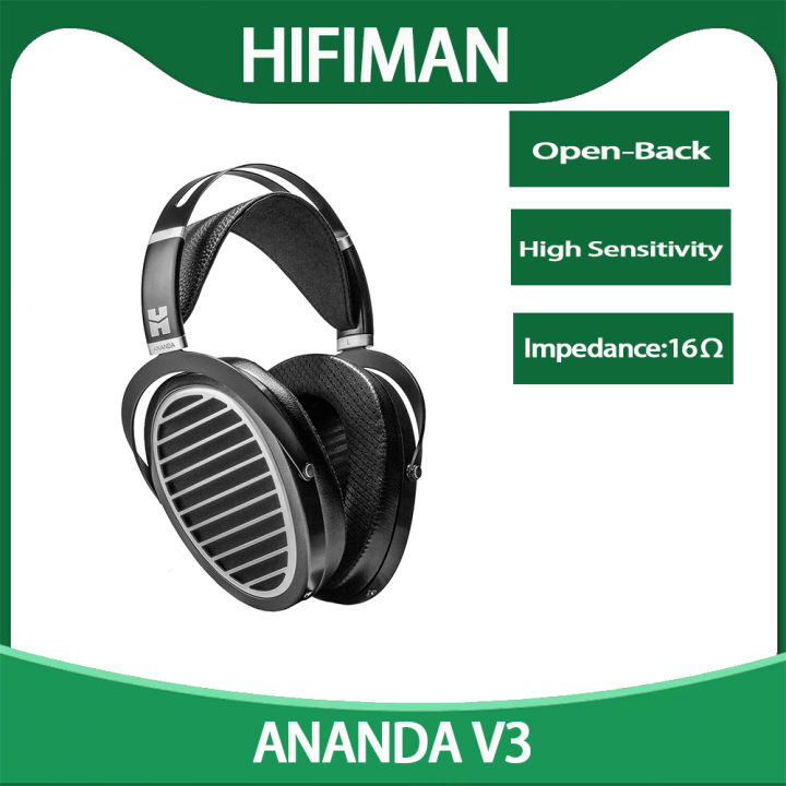 Original HIFIMAN Ananda V3 Stealth Magnets Full-Size Over-Ear Open-Back ...