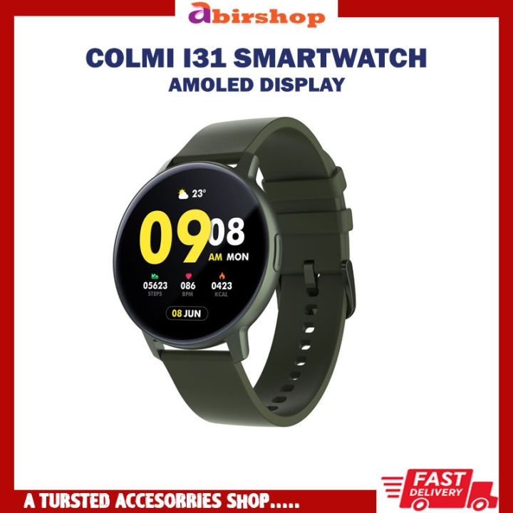 COLMI i31 Smartwatch Amoled Curved Display AOD Smartwatch | Daraz.com.bd