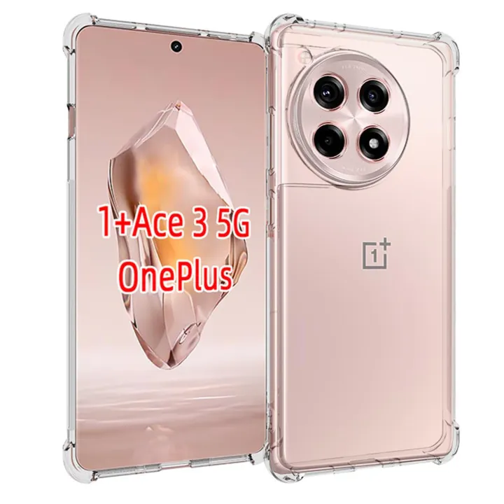 Oneplus AC E3 5G Flexible Clear Transparent Soft TPU Back Case Cover ...