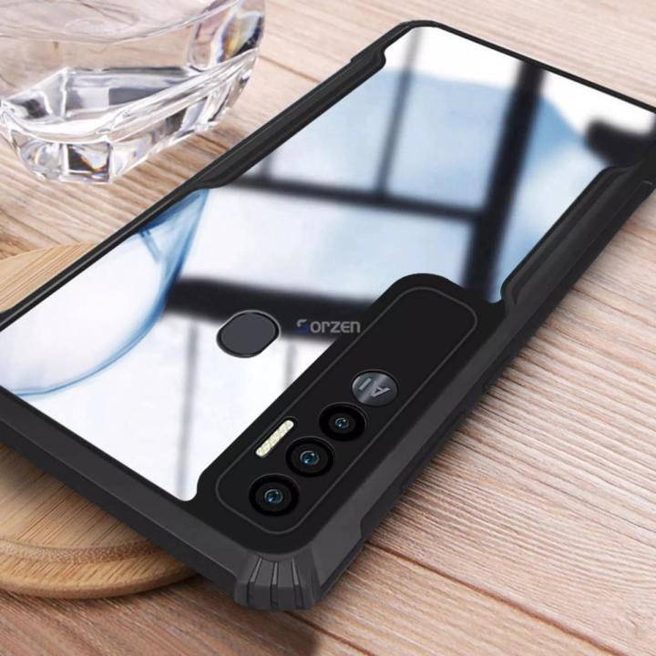 For Tecno Spark 7 Pro Shockproof Bumper Cover - Back Cover - Phone ...