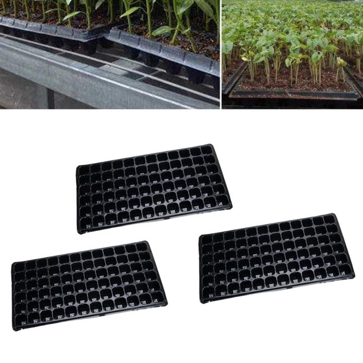 Reusable 21/50/105 Cells Plant Grow Tray Rectangle Gardening Tool ...