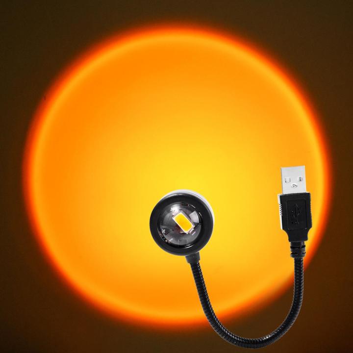 Sunset Lights Bedroom Decorative Lamp Ambient Lighting Creative USB ...