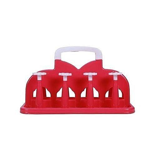 Plastic Glass Stand - Red | Daraz.com.bd