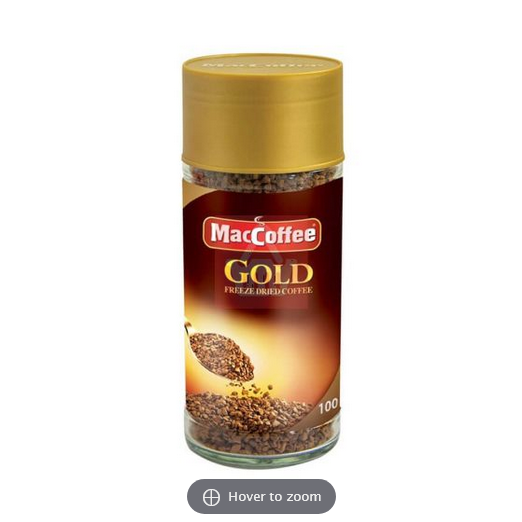 Mac Coffee Gold Jar 100gm (malaysia) | Daraz.com.bd