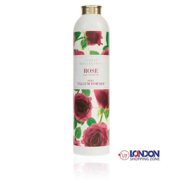 Floral Collection Rose Talcum Powder - 200g | Daraz.com.bd