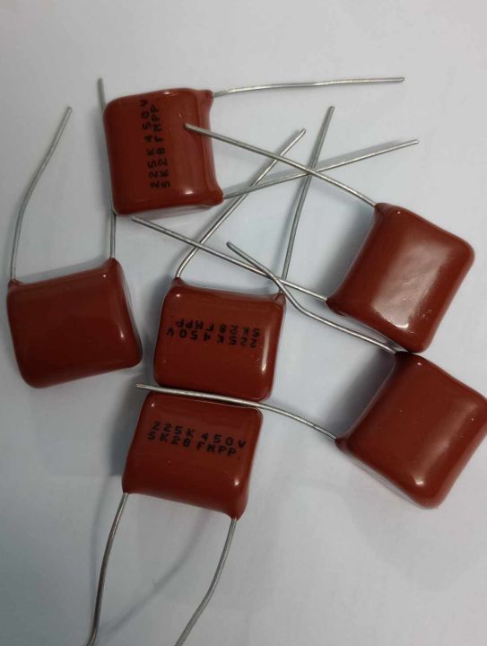 3Pcs- METALLIZED 225 450V Capacitor Metallized 225j / 225K 450V / 400V ...