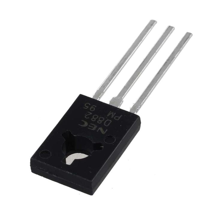 10 pieces de transistors NPN Medium Power D882 | Daraz.com.bd