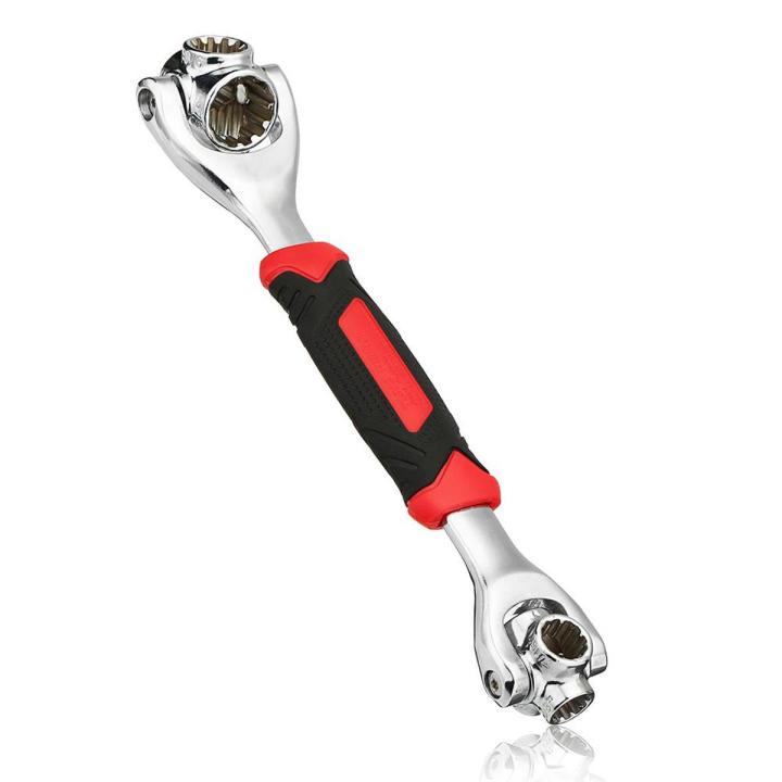 Socket Wrench 48 in 1 Multi-Functional Universal Wrench 360° Rotatable ...