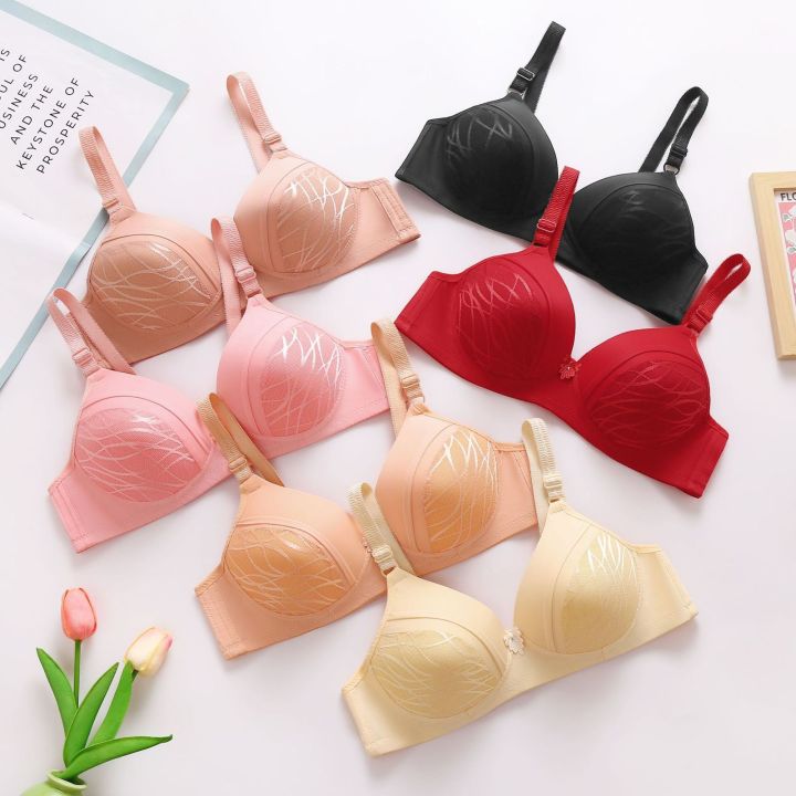 1 Piece Imported Premium Push Up Adjustable strap bra Foam bra Semi Cup ...