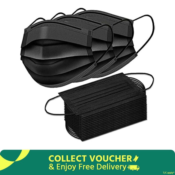 Modern Safety Solution (Pack of 50) 3 layered / 3 ply Breathable ...