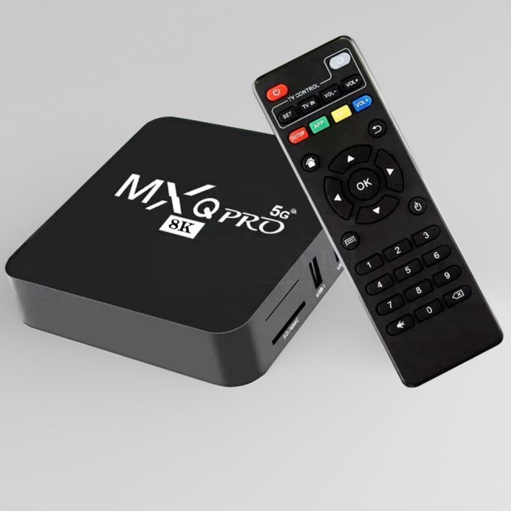 MXQ Pro 8K 5G Android Smart TV Box - Authentic Make | Daraz.com.bd