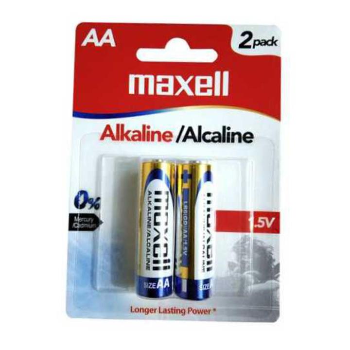 maxell AA LR06 1.5V Alkaline Battery (Blister Pack) | Daraz.com.bd