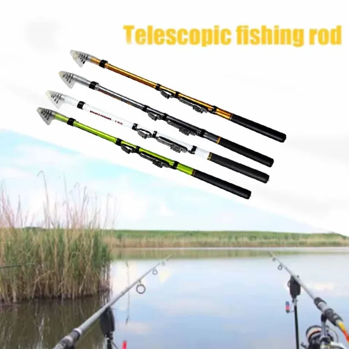 Ultra Light .8M Length Carbon Fiber Fishing Rod Ultralight Telescopic ...
